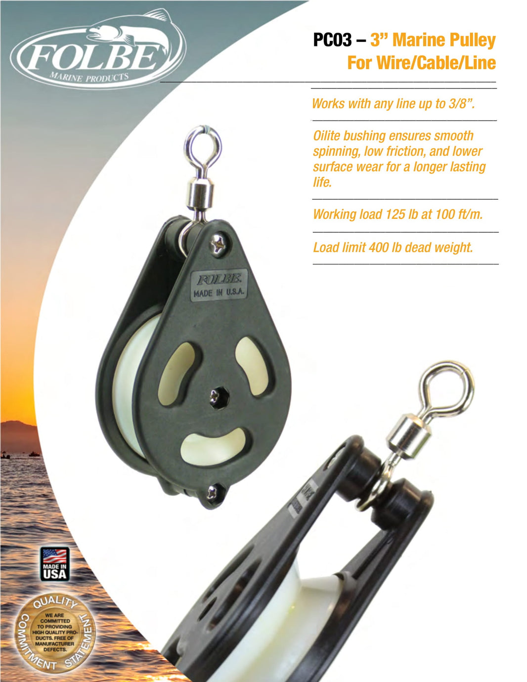 Pulleys – Folbe Products, LLC