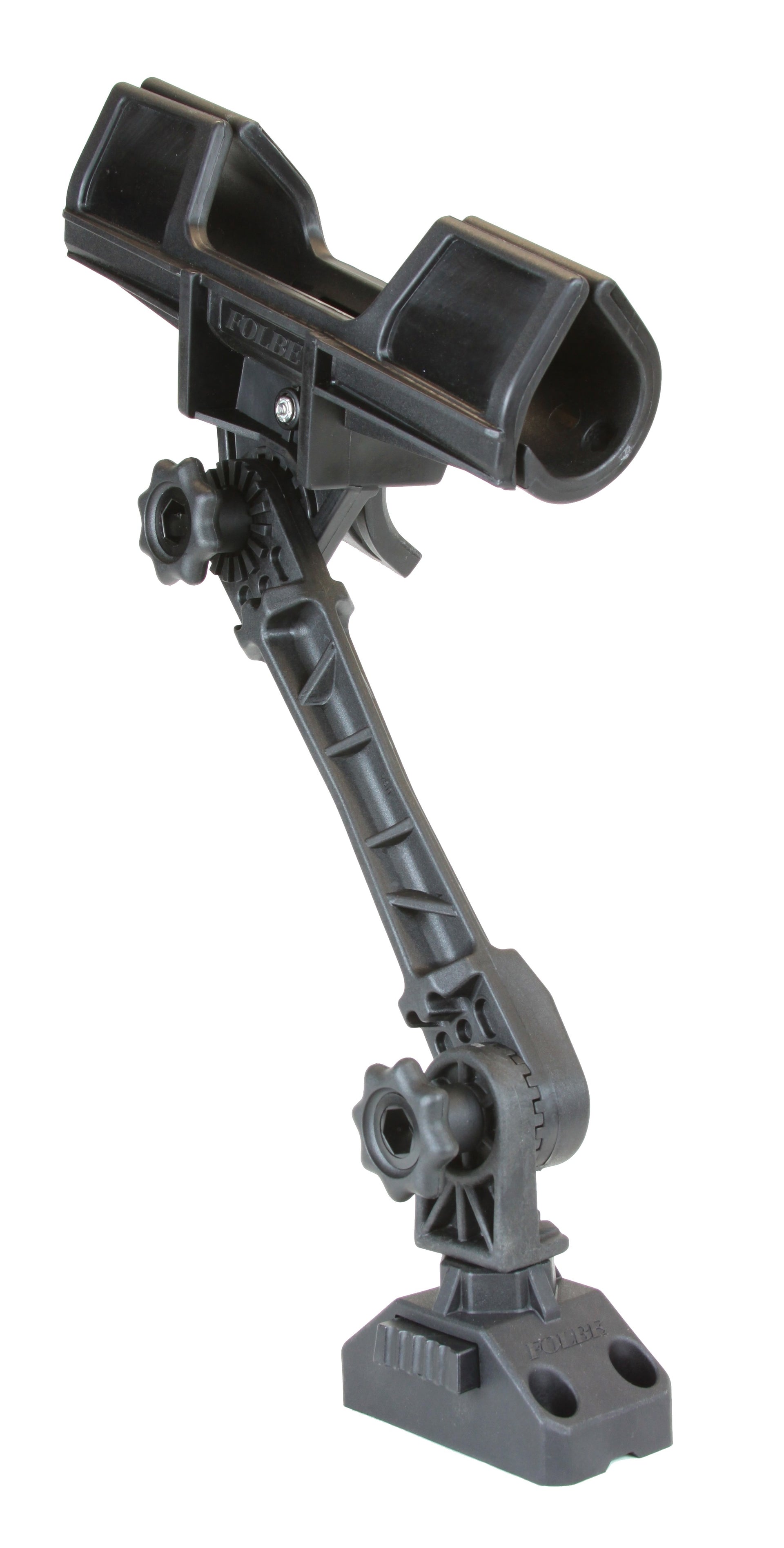Folbes Rod Holder Metal Disc Pedestal Table Base With Flip Top Bracket ...