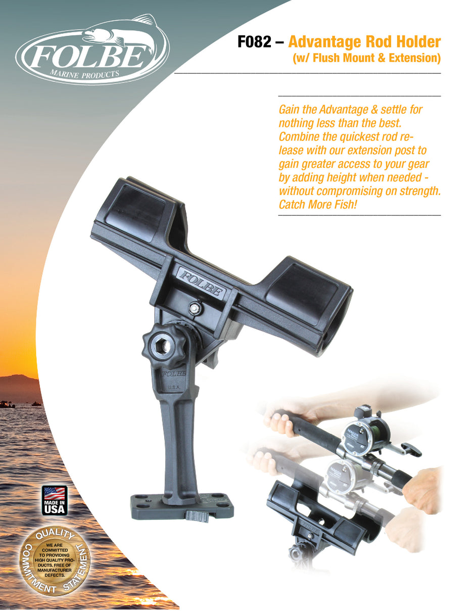 Advantage Fishing Rod Holders – Folbe Products, LLC